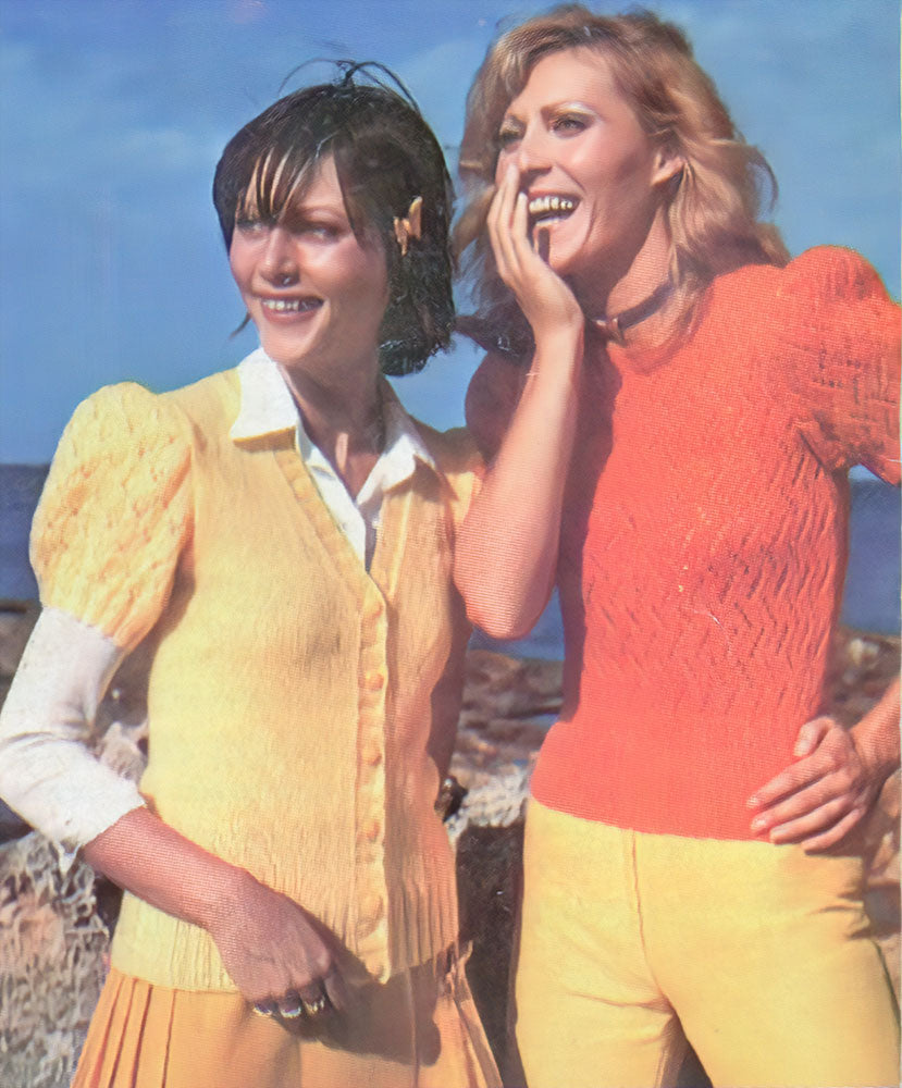 Ladies' Lacy Puff Sleeve Pullover Pattern – Mary Maxim