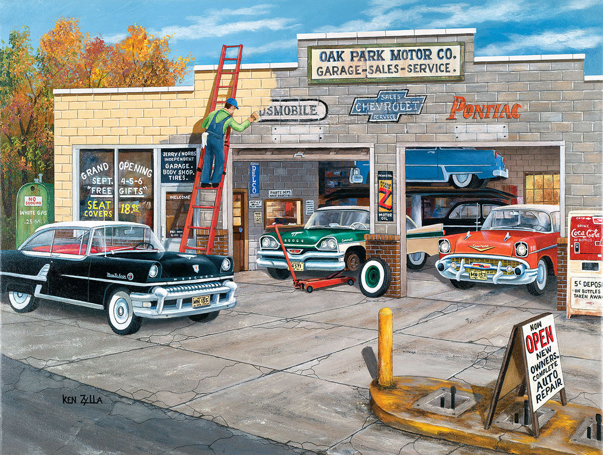 Under New Ownership Jigsaw Puzzle – Mary Maxim