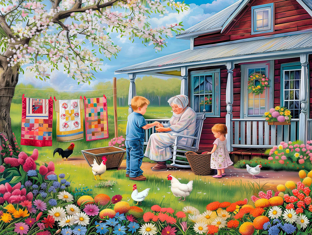 Memaw's Helpers Jigsaw Puzzle – Mary Maxim