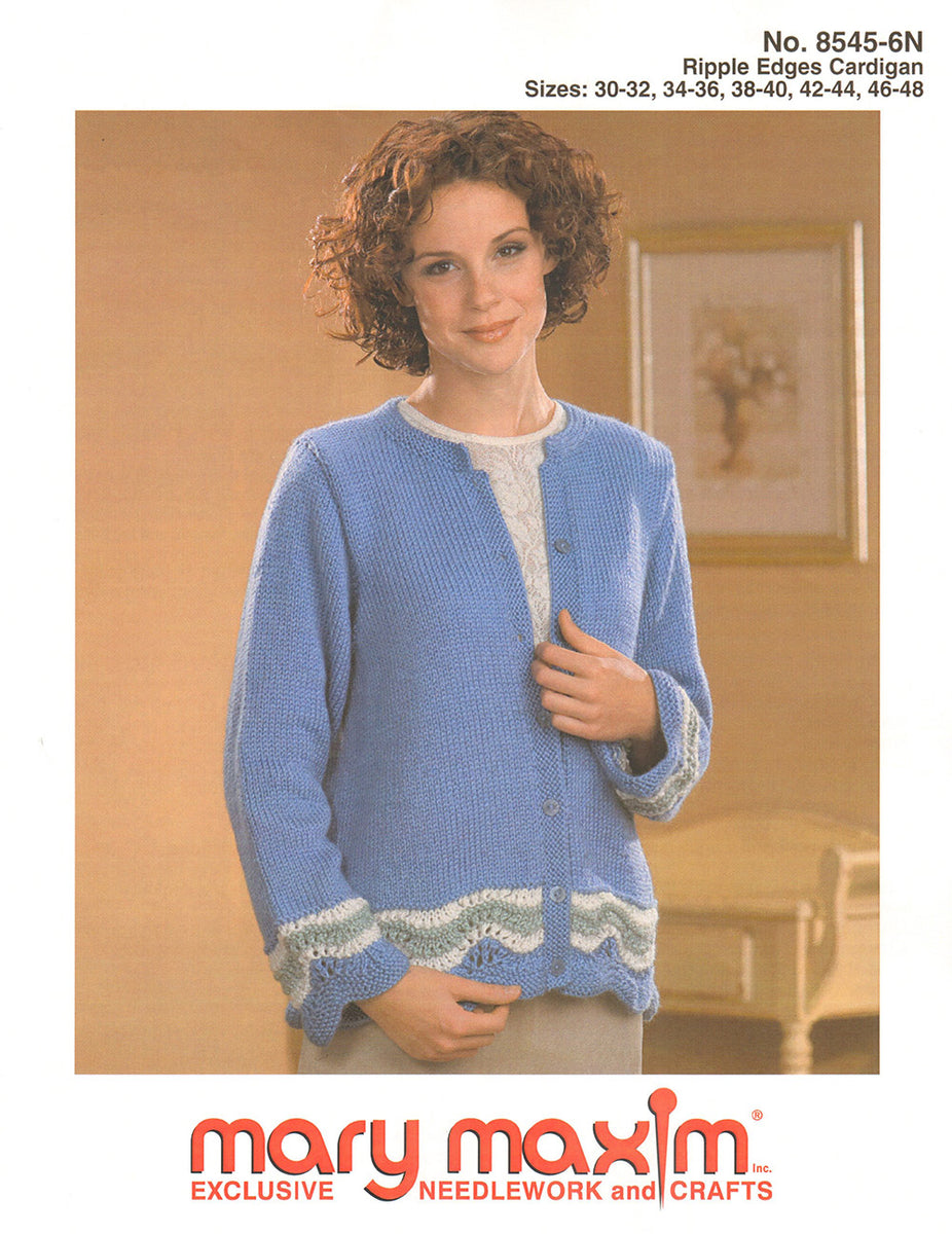 ripple cardigan knitting pattern