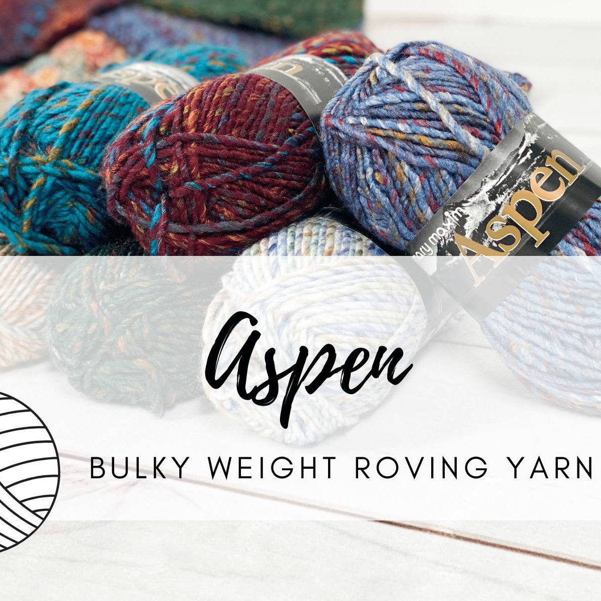 Aspen Yarn | Bulky Weight Acrylic Roving – Mary Maxim