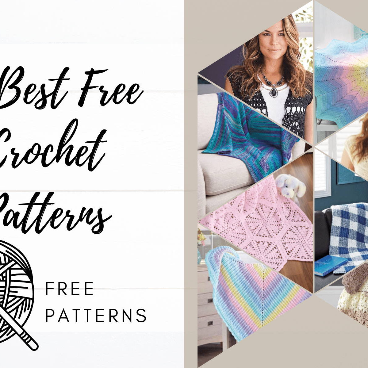 25 Best Free Crochet Patterns by Mary Maxim