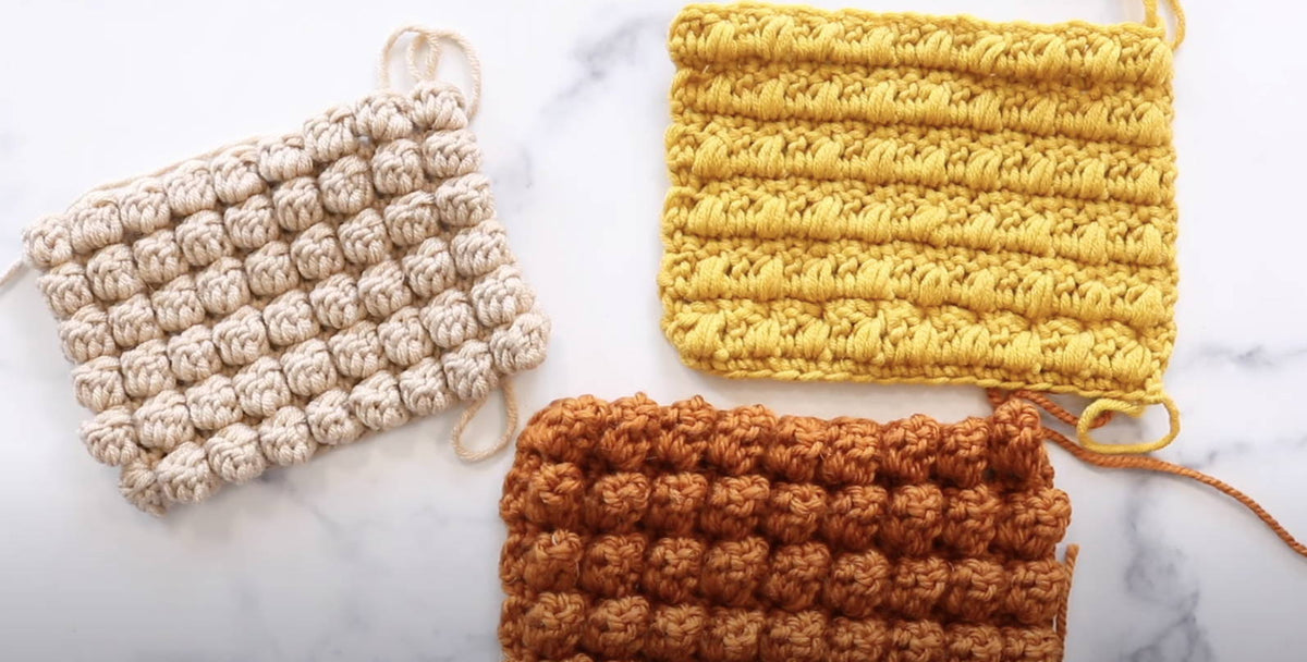 How To Make a Bobble Stitch – Mary Maxim