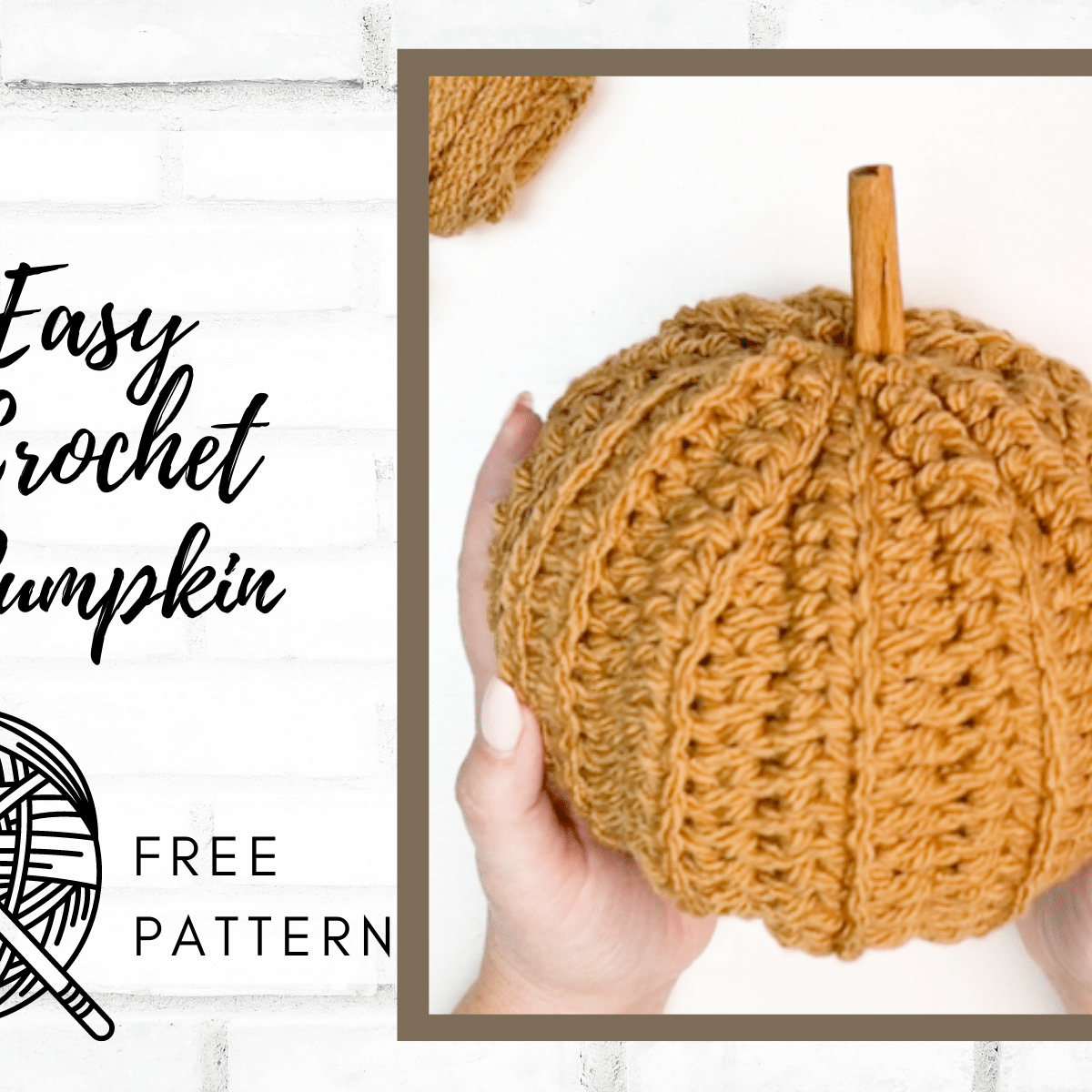 Easy Crochet Pumpkin Tutorial – Mary Maxim