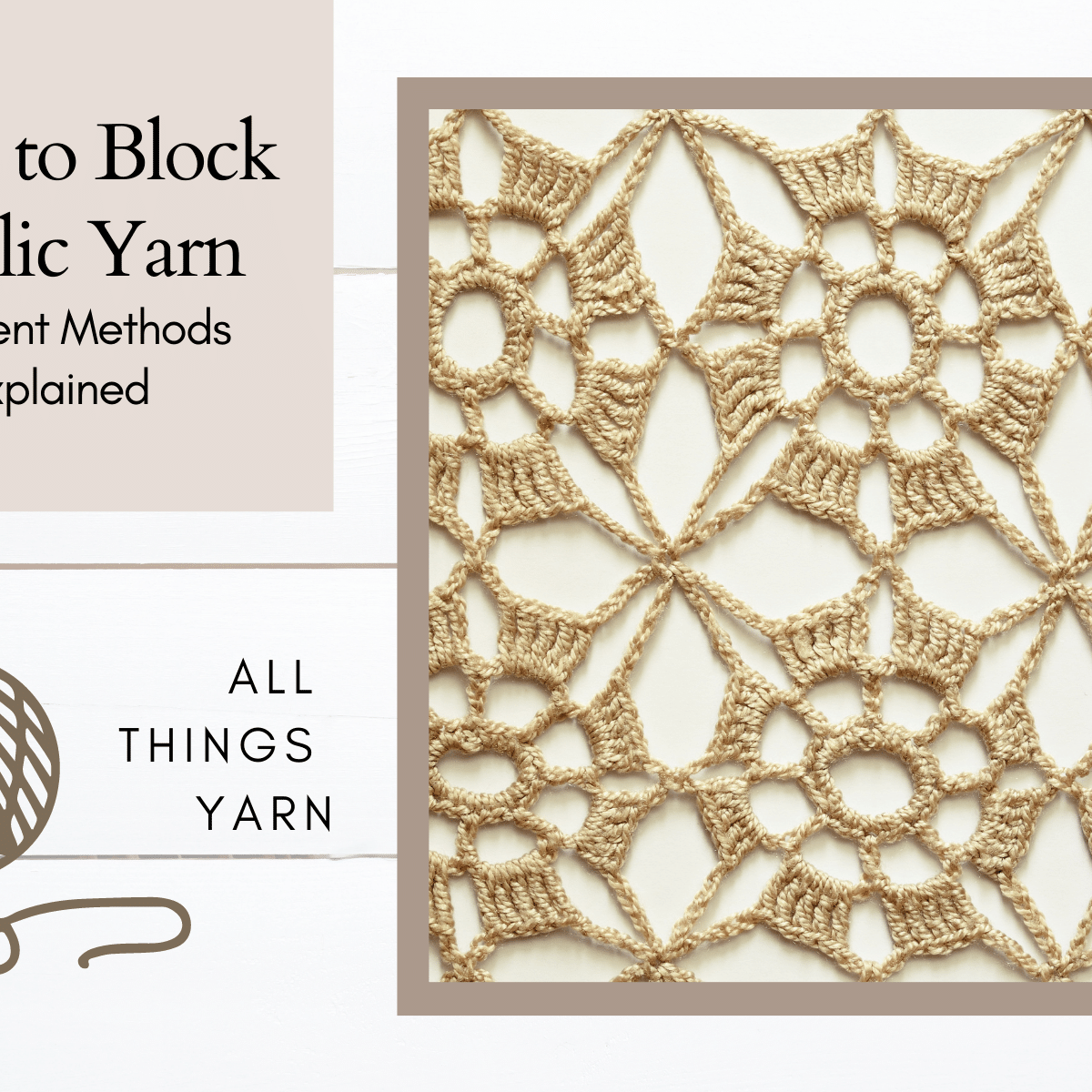 How to Block Acrylic Yarn - Different Methods Explained – Mary Maxim