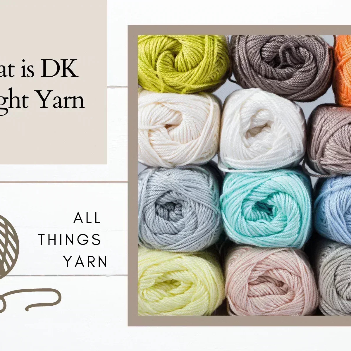 What is DK Weight Yarn – Mary Maxim