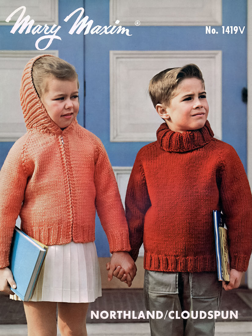 Kiddies' Basic Sweaters Pattern – Mary Maxim