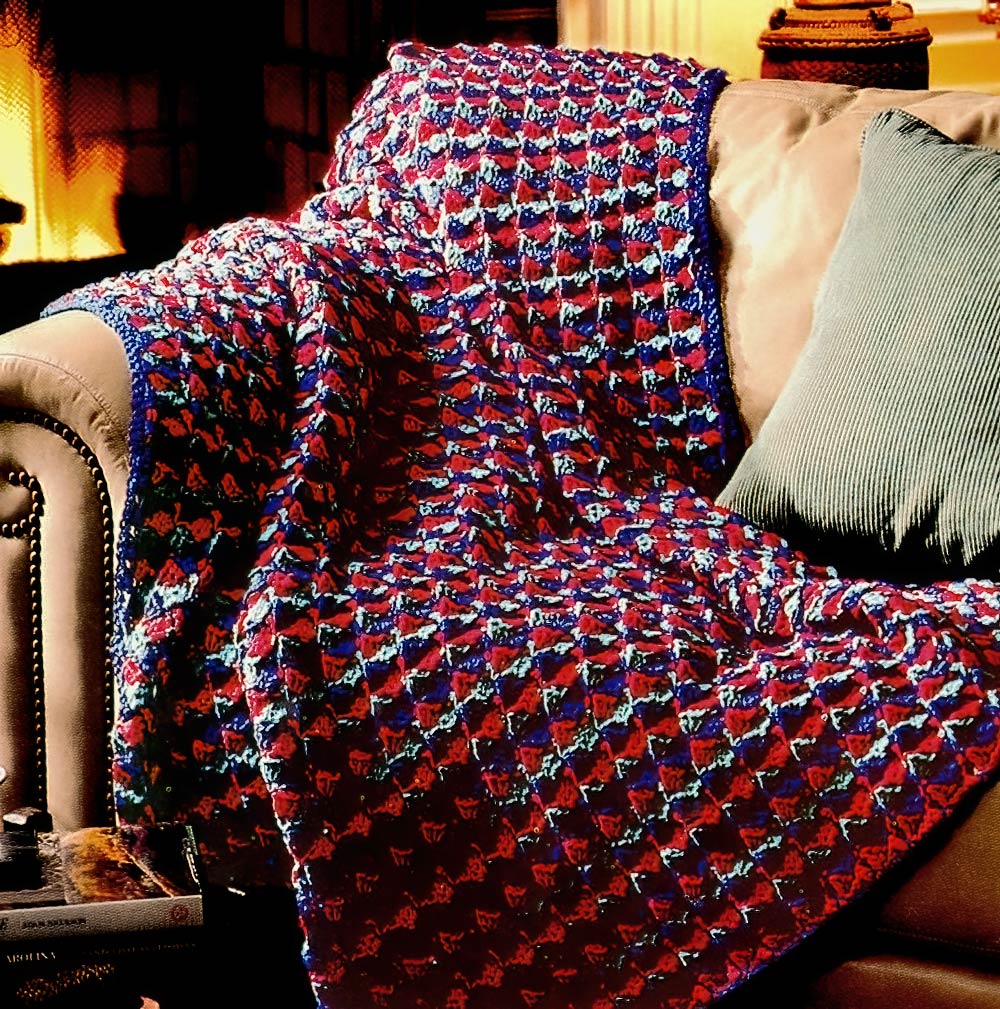 Breeze Afghan Pattern – Mary Maxim