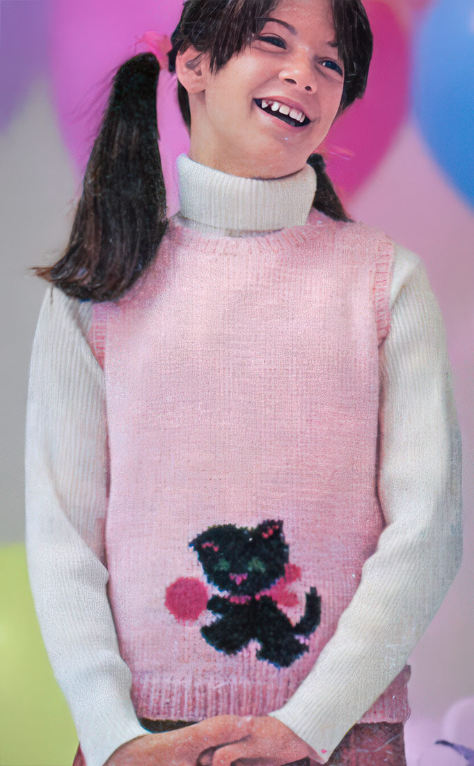Cat Slipover Pattern – Mary Maxim