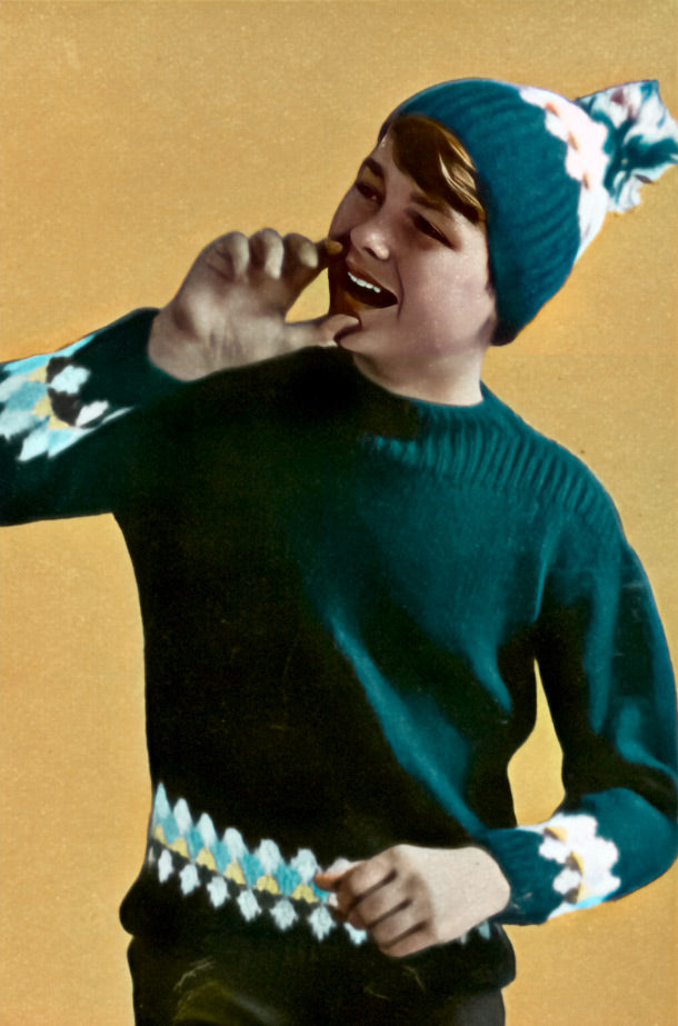 Ski Sweater and Cap Pattern – Mary Maxim