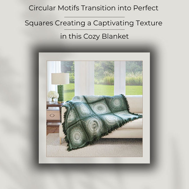 Echoing Keys Blanket – Mary Maxim