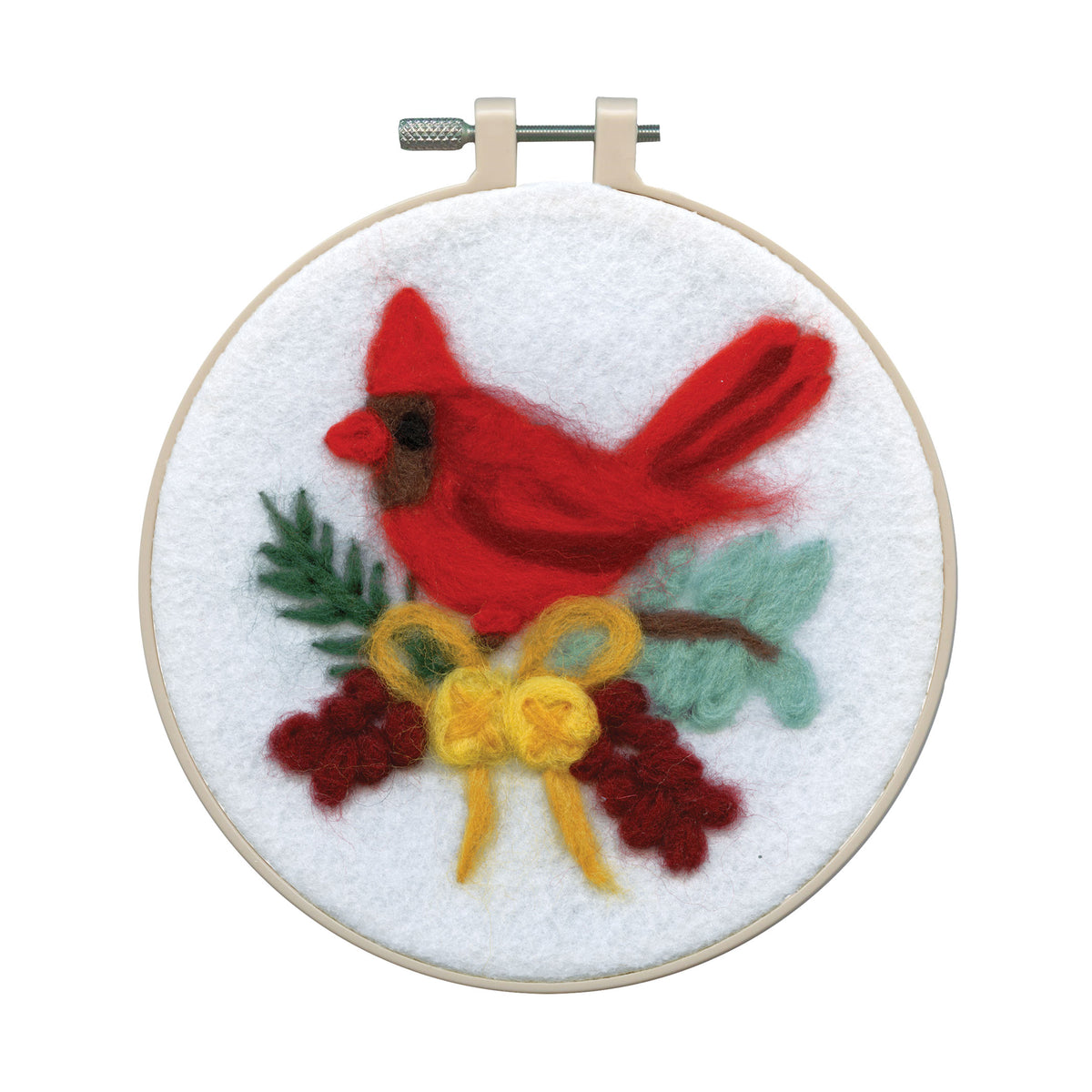 Cardinal Needle Felting Hoop Kit – Mary Maxim