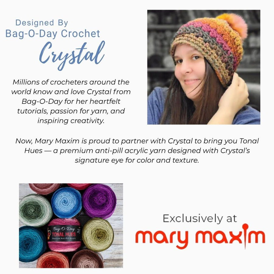 Weaver's Window Blanket – Mary Maxim