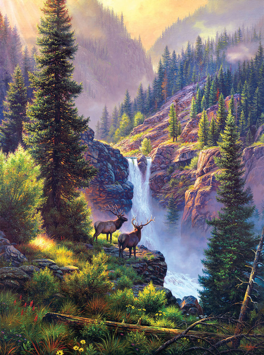 Rivals in the Mist Jigsaw Puzzle – Mary Maxim