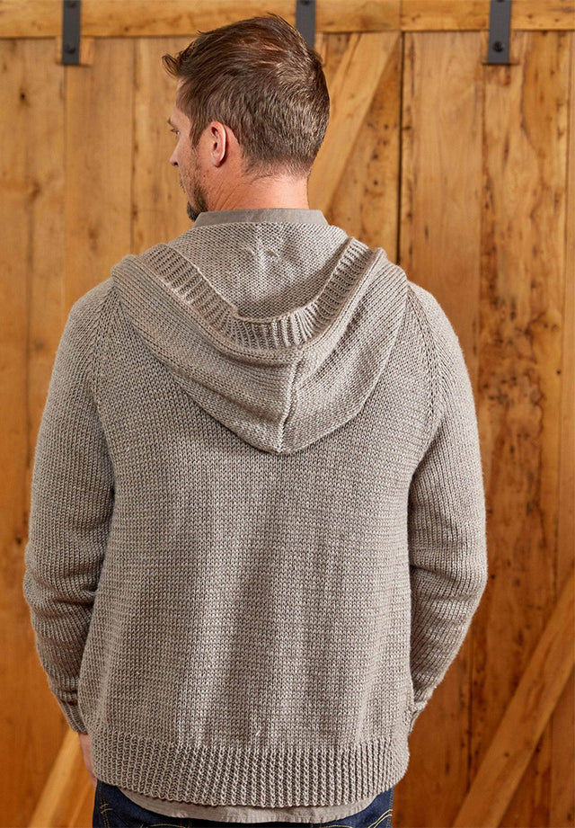 Free Hooded Cardigan Pattern – Mary Maxim