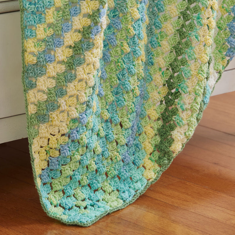 Corner to Corner Clusters Baby Blanket – Mary Maxim