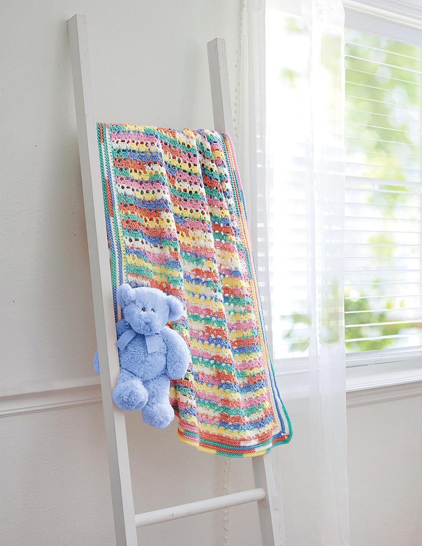 Night, Night Baby Blanket Pattern – Mary Maxim