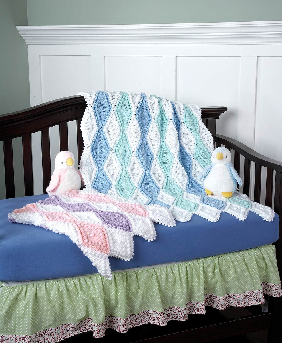 Baby Diamonds Blanket Pattern – Mary Maxim