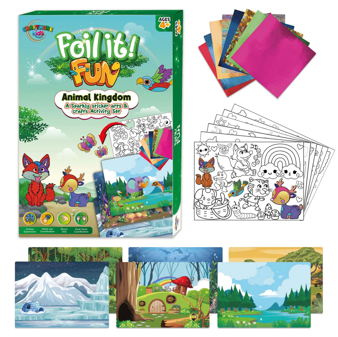 Foil it! Fun - Animal Kingdom – Mary Maxim