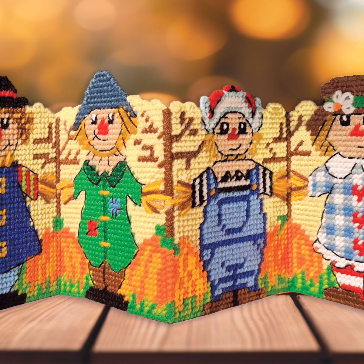 Scarecrow Friends Plastic Canvas Kit – Mary Maxim