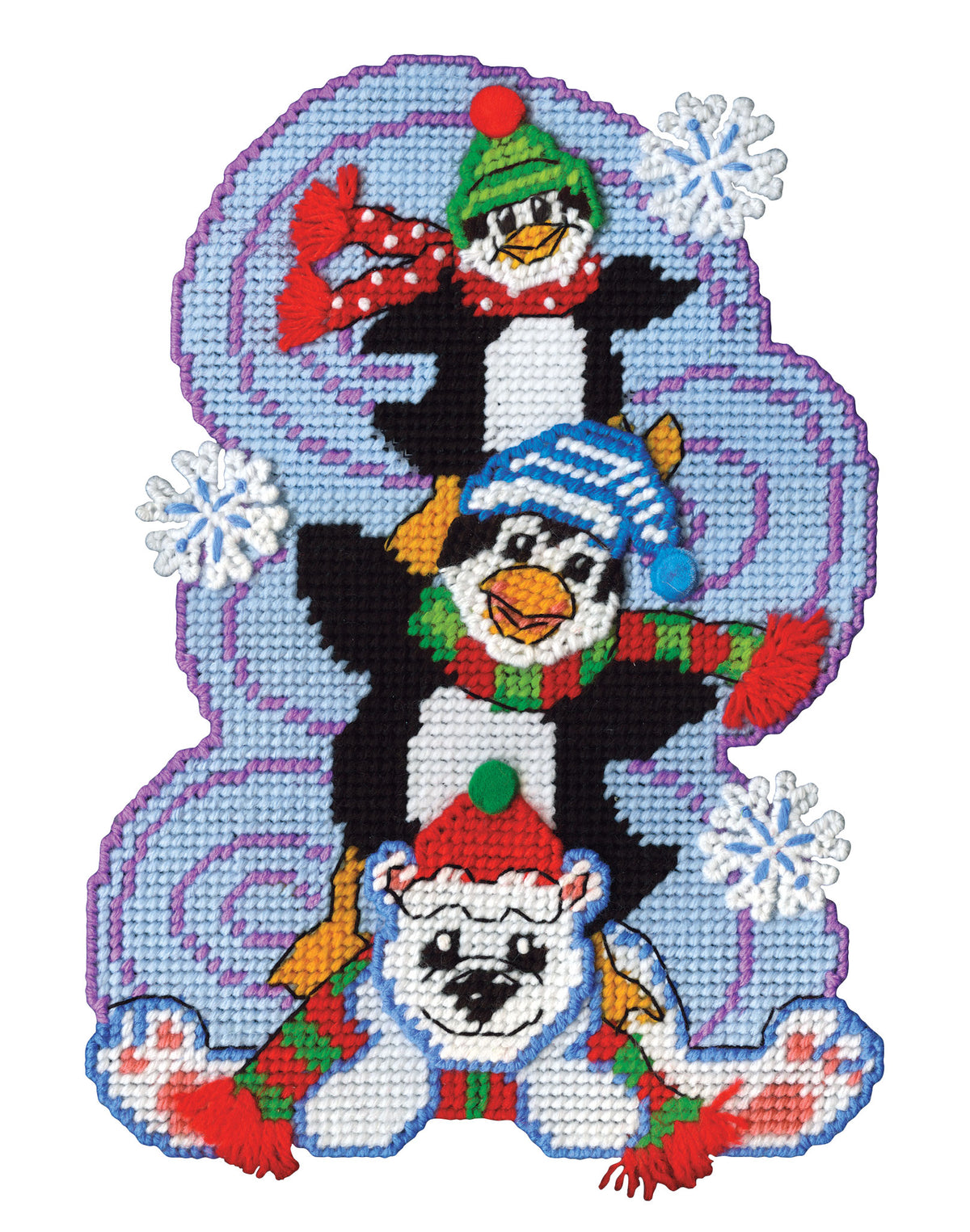 Winter Plastic Canvas Craft Kits | Mary Maxim