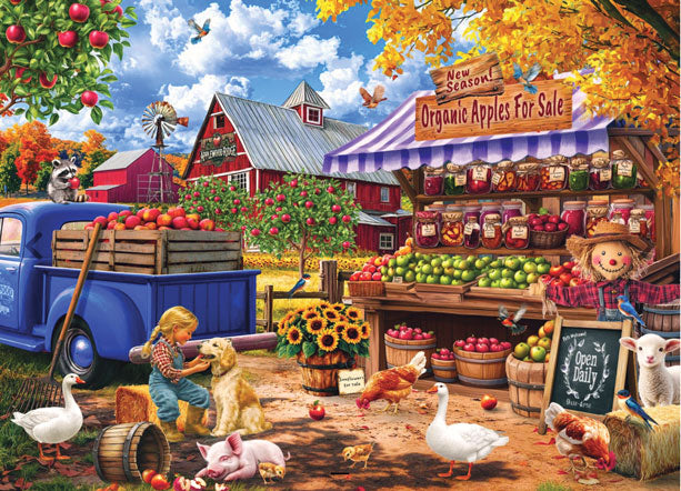 Apple Farm Jigsaw Puzzle – Mary Maxim