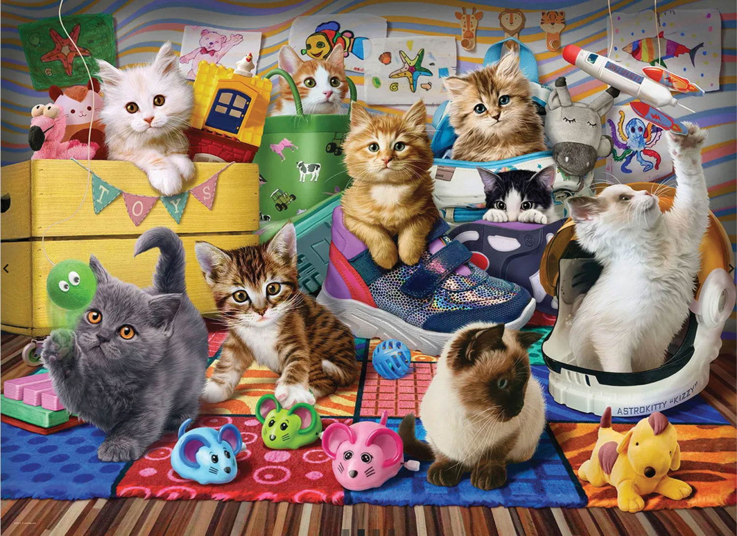 Kittens Playtime Jigsaw Puzzle – Mary Maxim