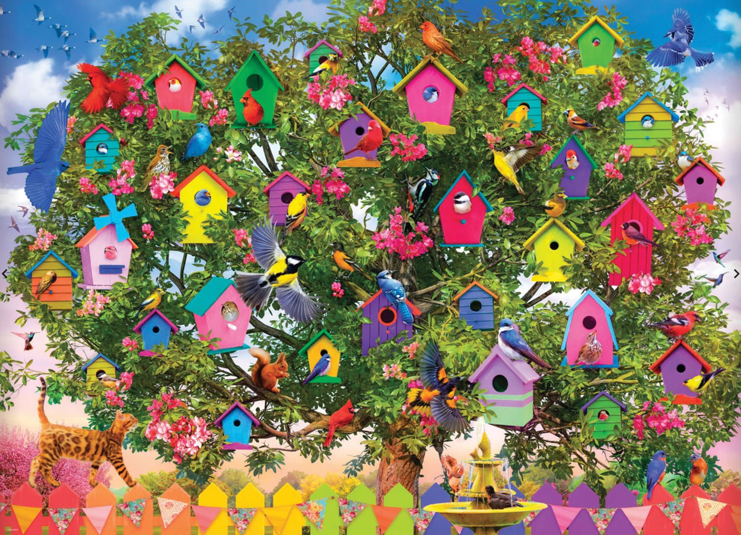 Bird House Hotel Jigsaw Puzzle – Mary Maxim