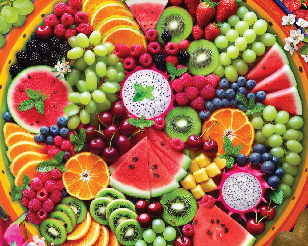 Fruit Platter Jigsaw Puzzle – Mary Maxim