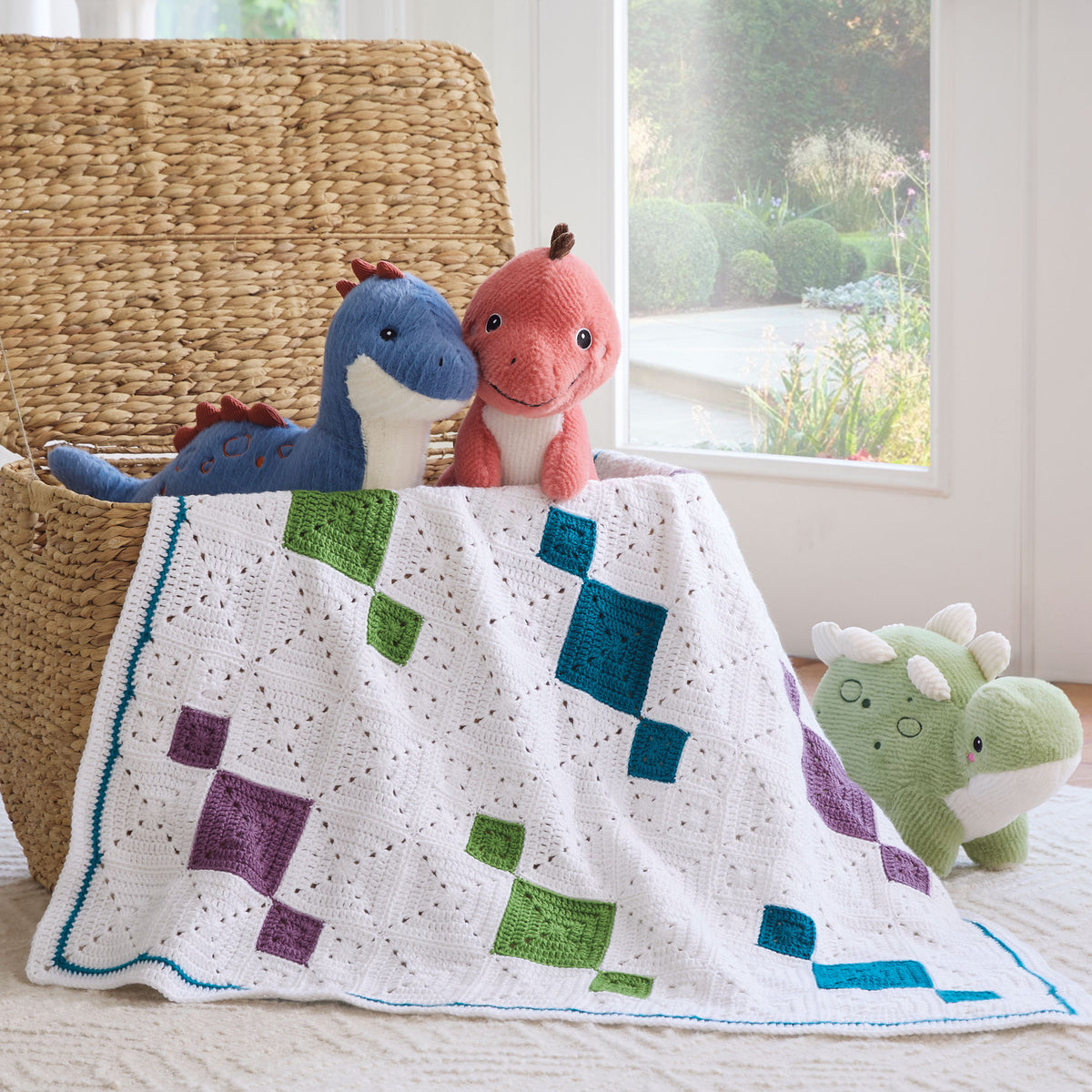 Candy Wrappers Crochet Baby Blanket – Mary Maxim