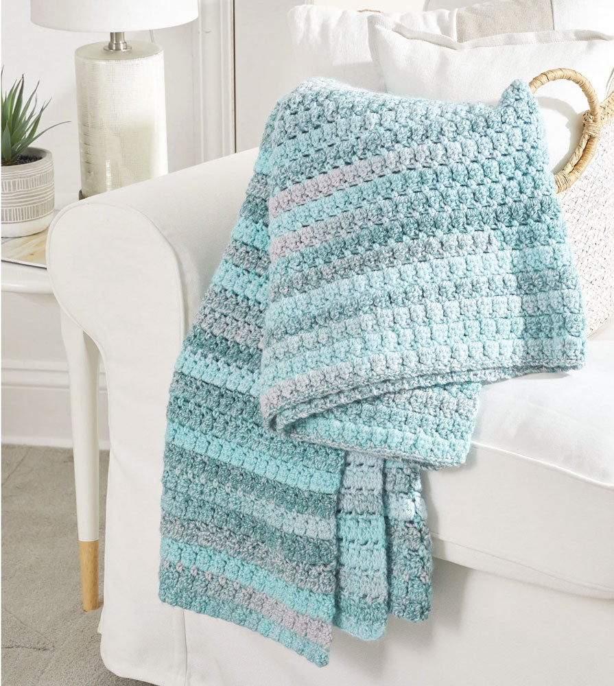 Arden Crochet Throw – Mary Maxim