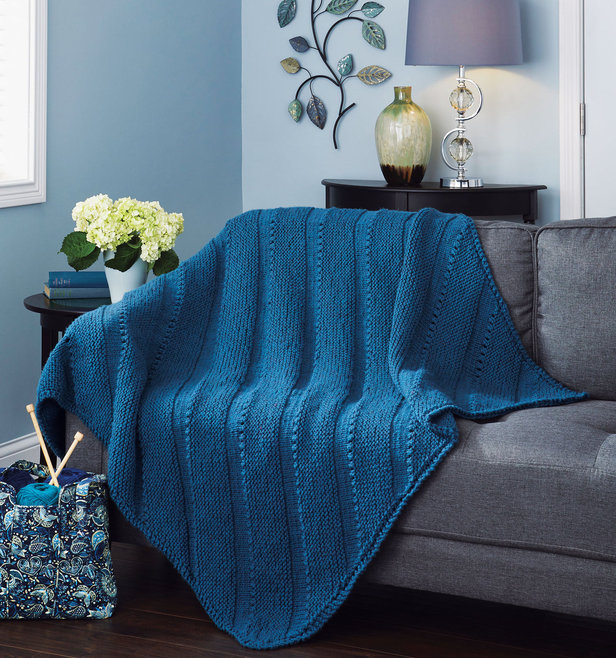 Knit Afghan, Throw, & Blanket Kits – Mary Maxim