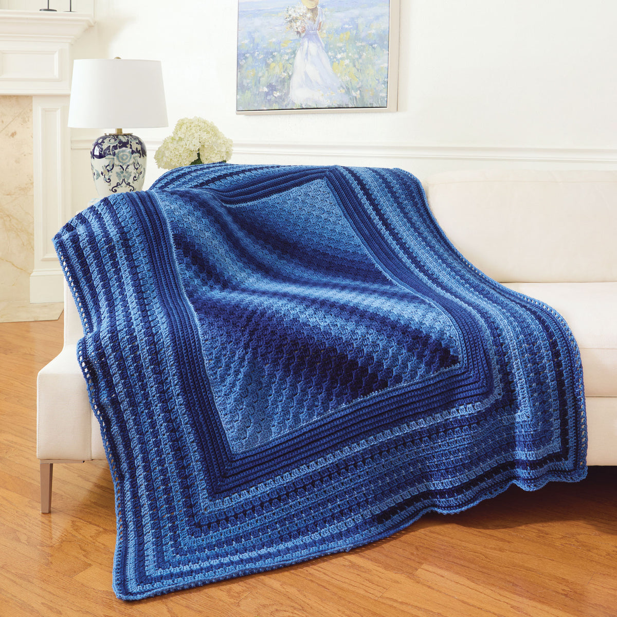 Weavers Window Blanket – Mary Maxim