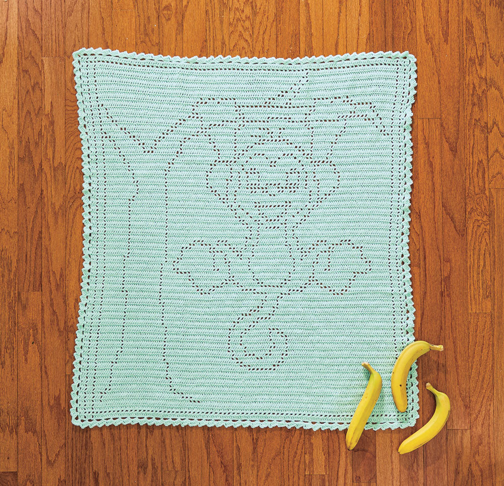 Going Bananas Crochet Baby Blanket – Mary Maxim