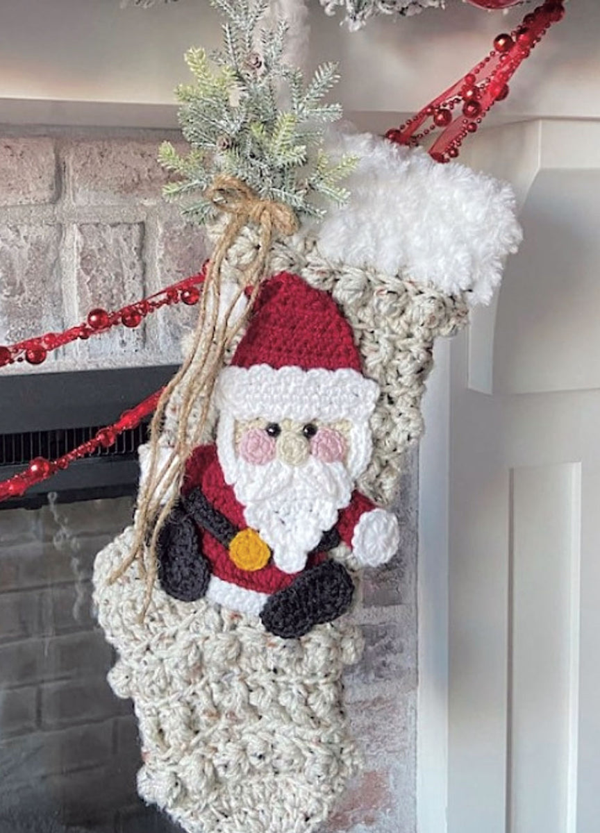 Santa Stocking – Mary Maxim
