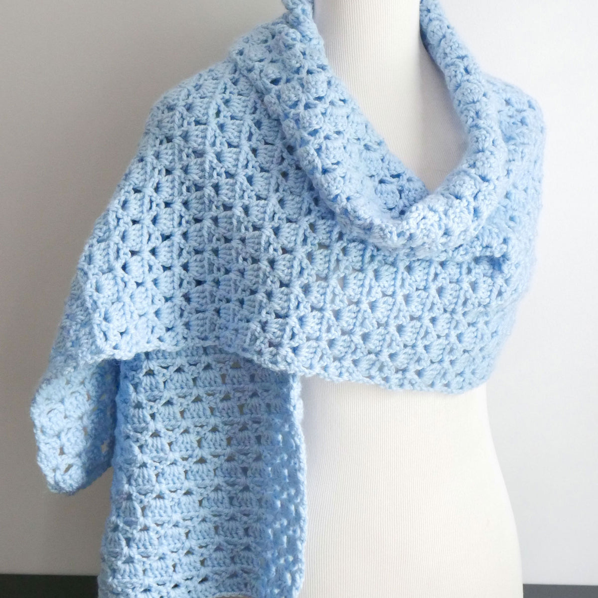 Morning Glory Crochet Shawl – Mary Maxim