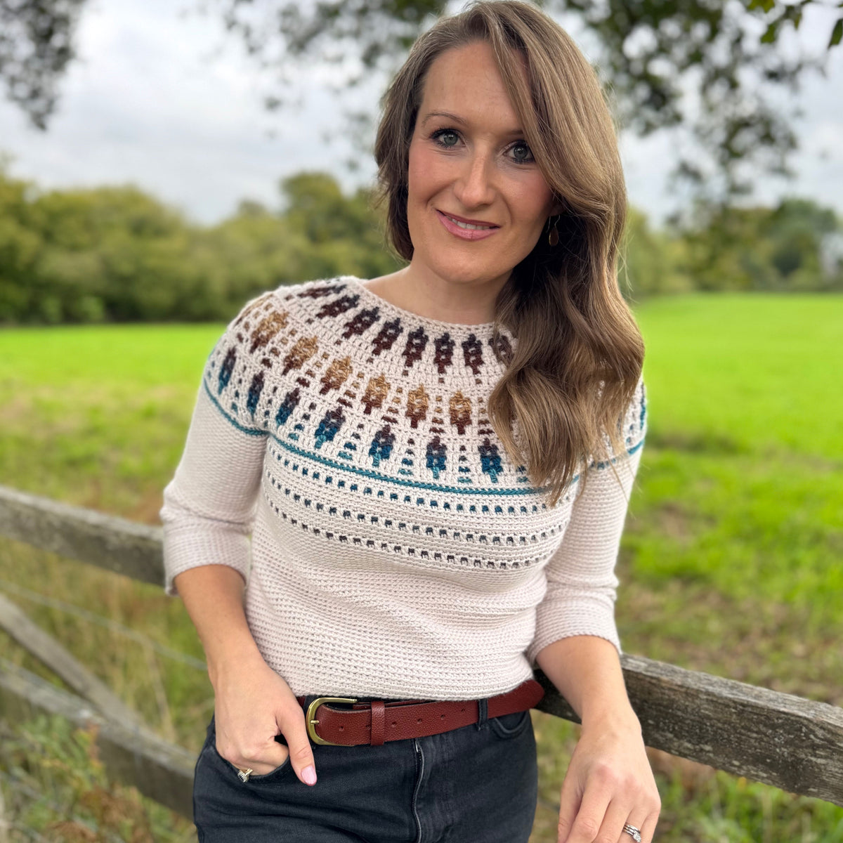 Starlight Sweater – Mary Maxim