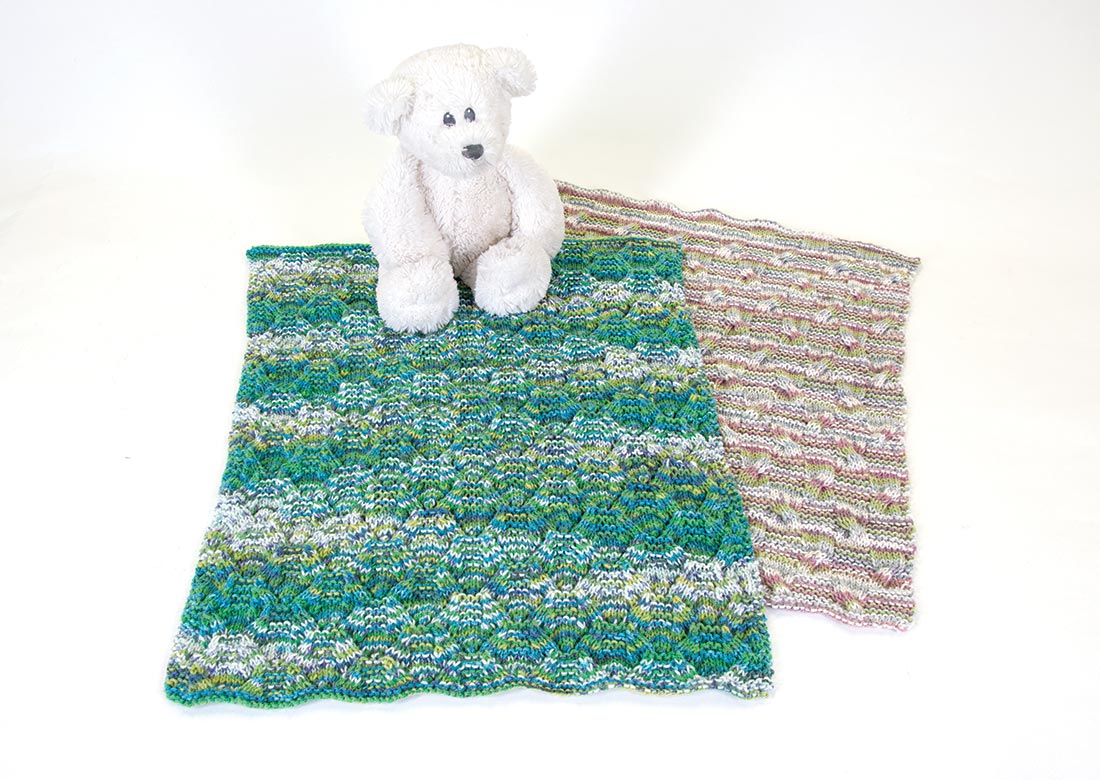 Baby Blankie Duo Pattern – Mary Maxim