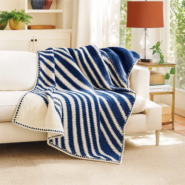 Infinity Blanket – Mary Maxim