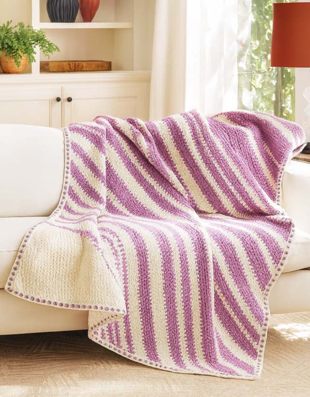 Infinity Blanket – Mary Maxim