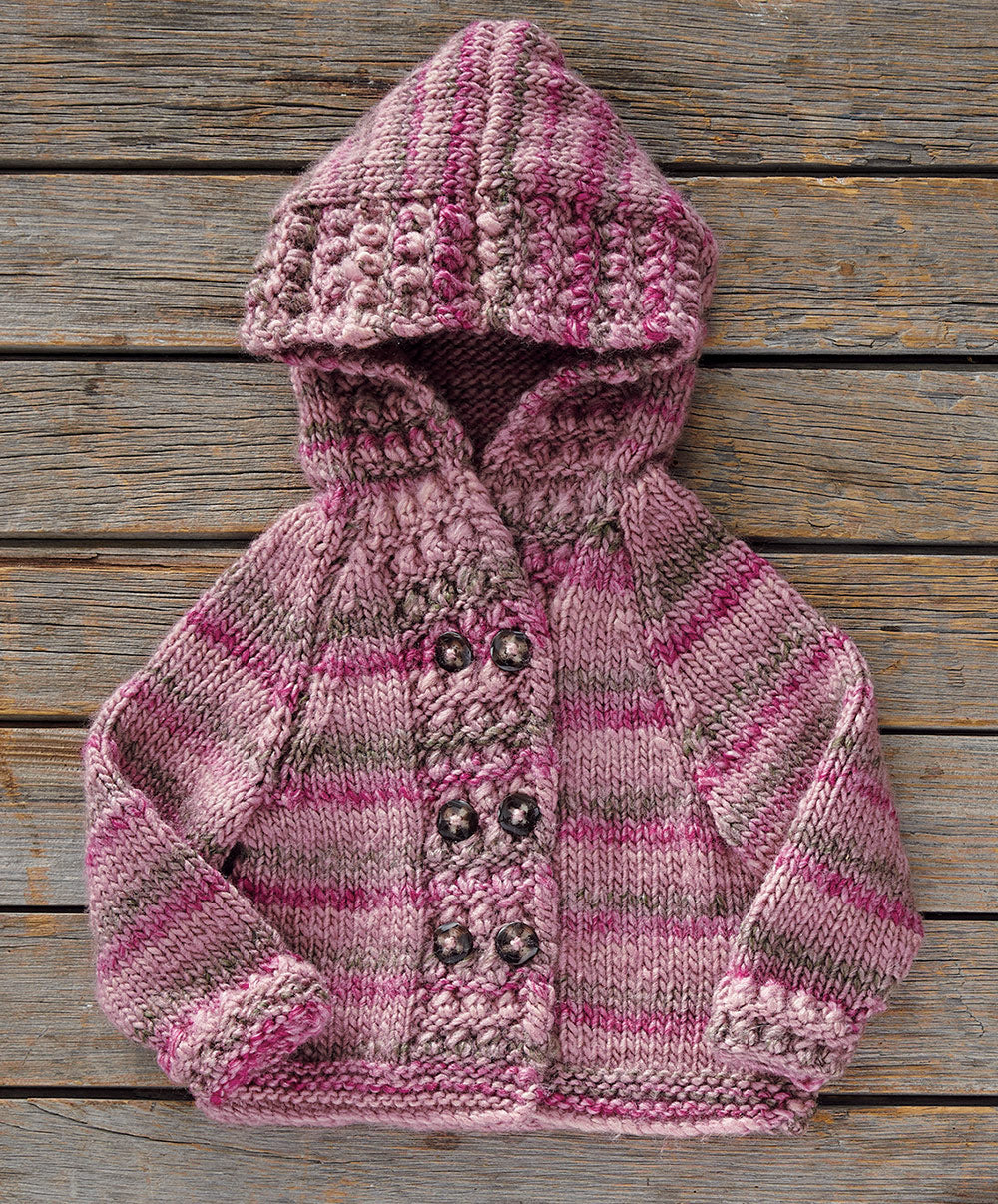 Child's Hooded Jacket Pattern – Mary Maxim