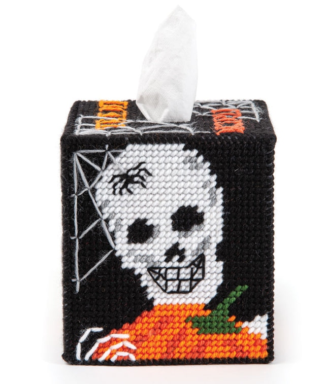 Trick or Treat Tissue Box Cover – Mary Maxim