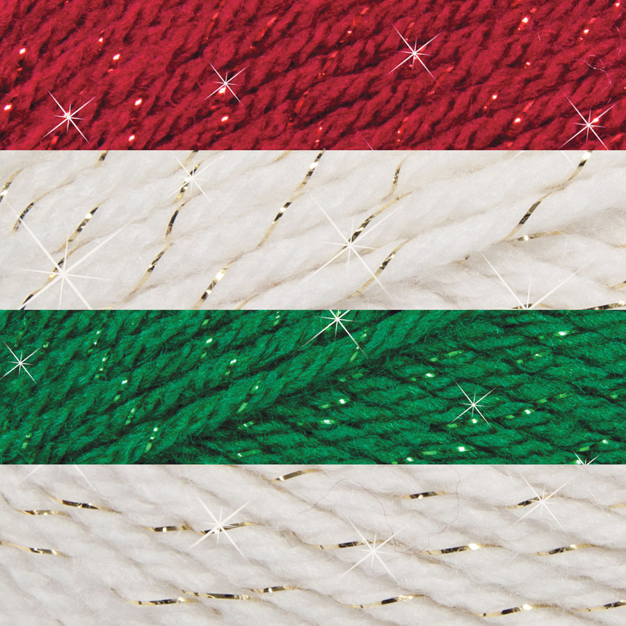 Holiday Ripples Afghan – Mary Maxim