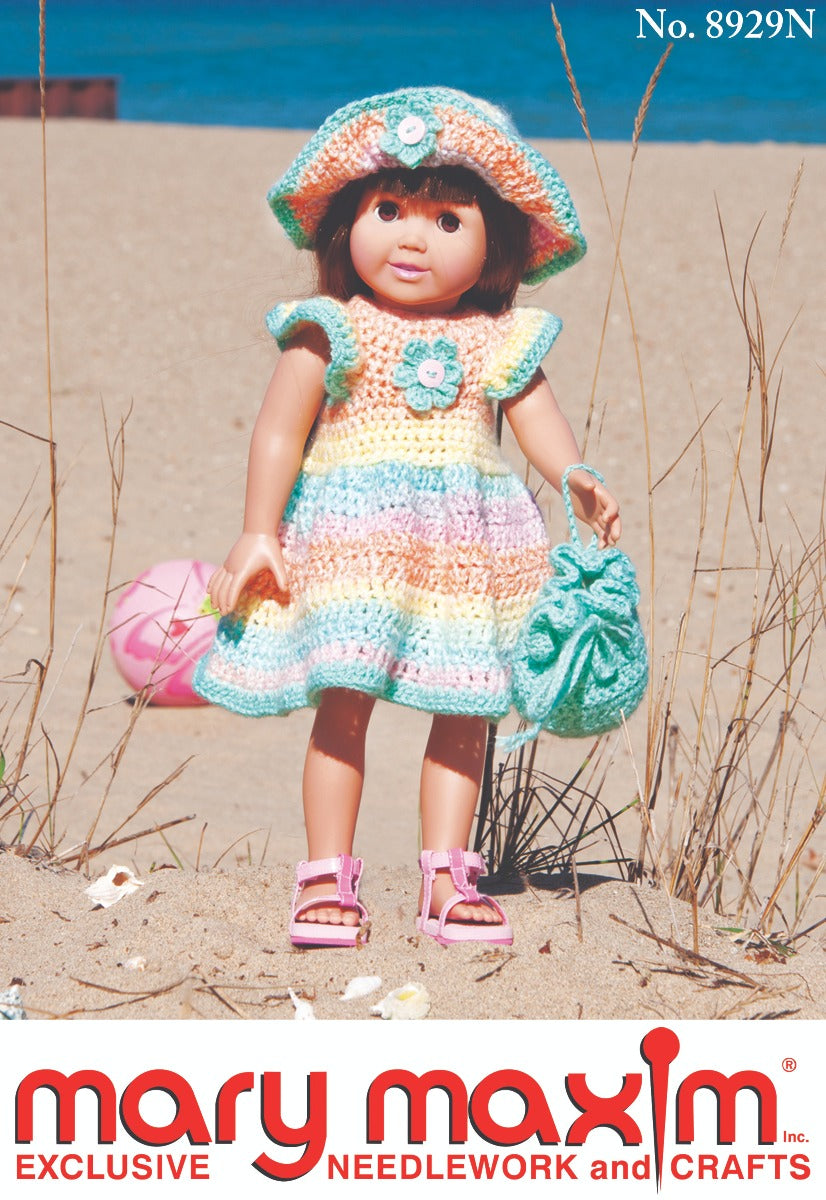 Gracie's Day at the Beach Outfit Pattern – Mary Maxim