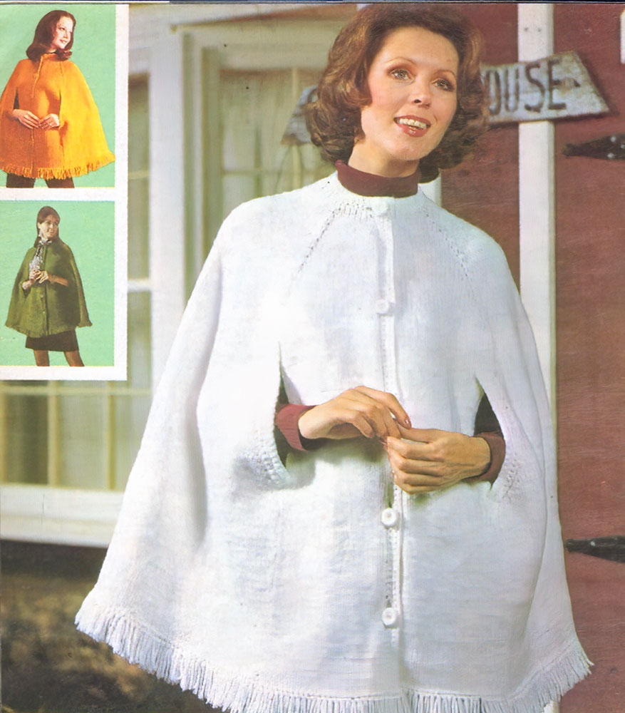 Modèle de cape sportive – Mary Maxim