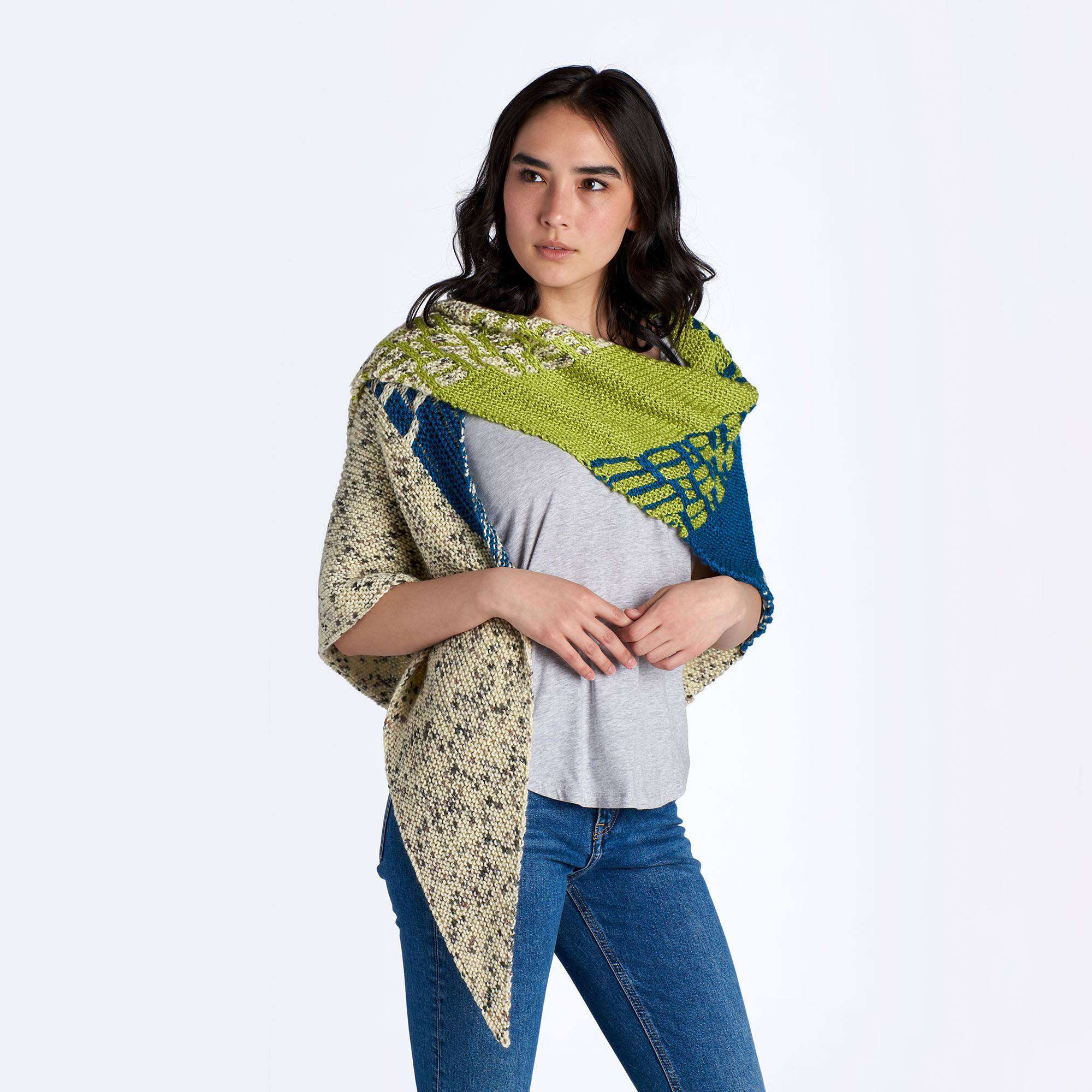 Free Sampler Wedges Knit Shawl Pattern – Mary Maxim