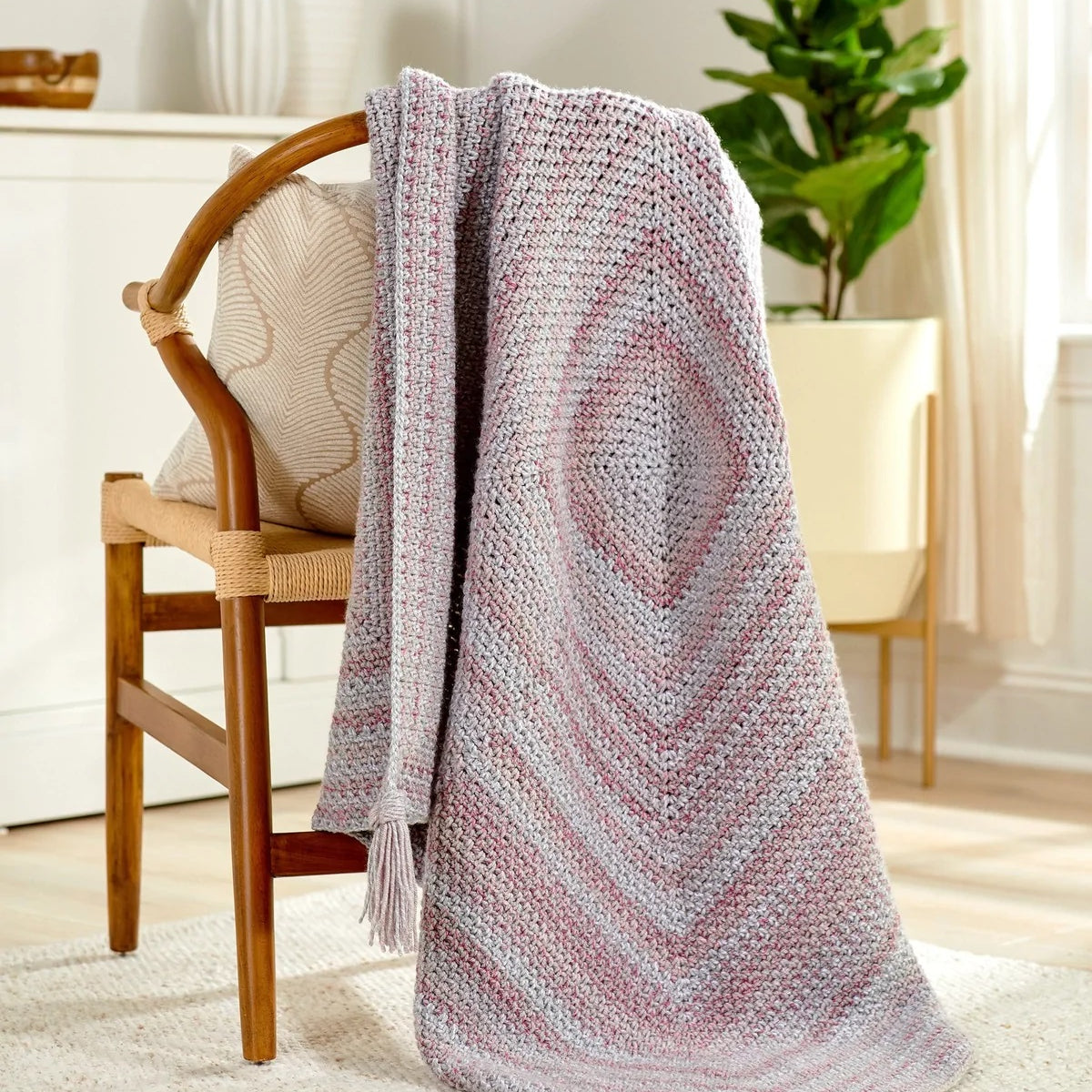 Free Town Square Crochet Throw Pattern – Mary Maxim
