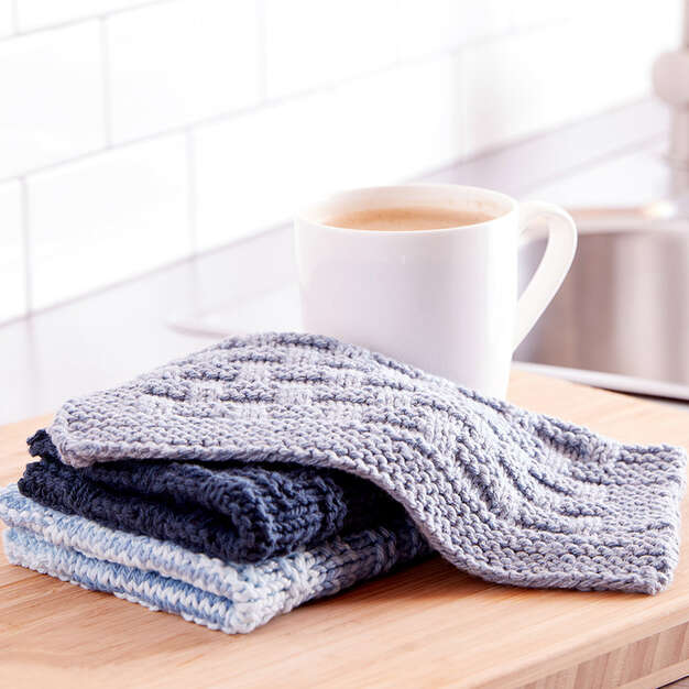 Free Textured Knit Dishcloth Pattern – Mary Maxim