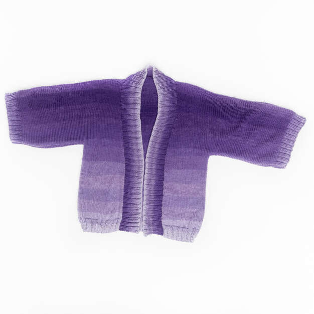 Free Knit Kimono Style Jacket Pattern – Mary Maxim