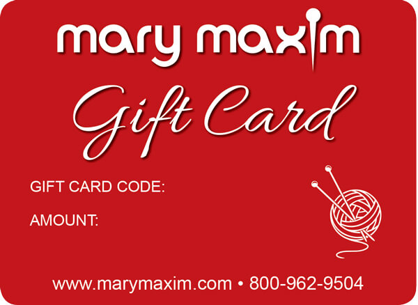 Physical Gift Card – Mary Maxim